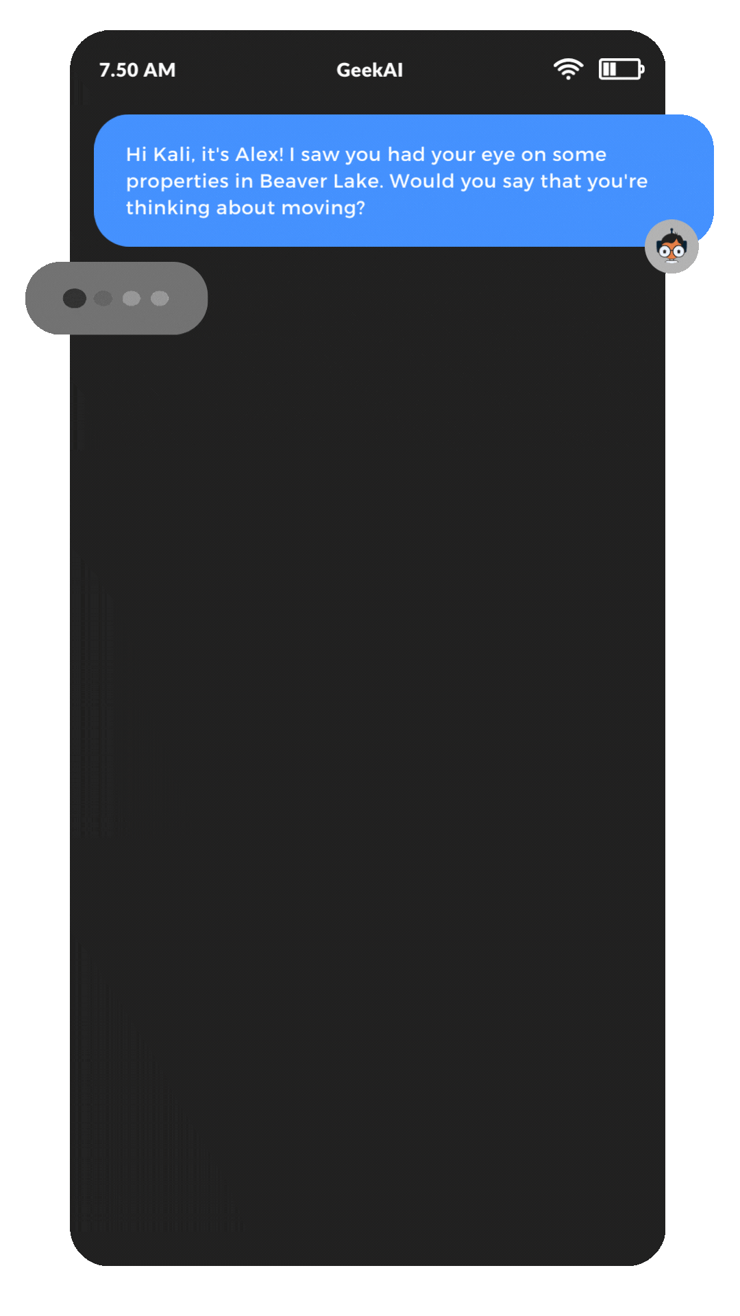 Real Geeks GeekAI Assistant