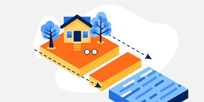 What is accretion real estate?